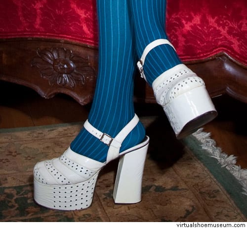 Ankle strap platform - virtualshoemuseum.com
