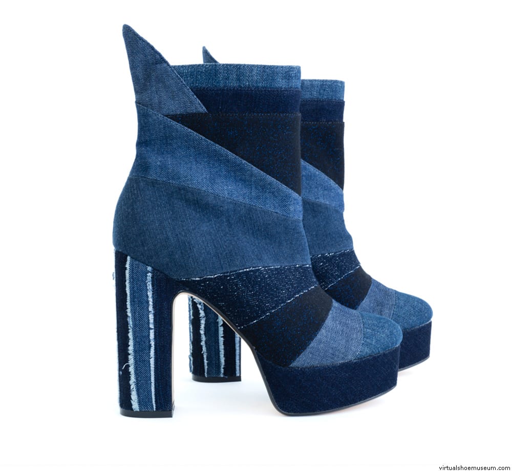 Rainbow Blue - virtualshoemuseum.com