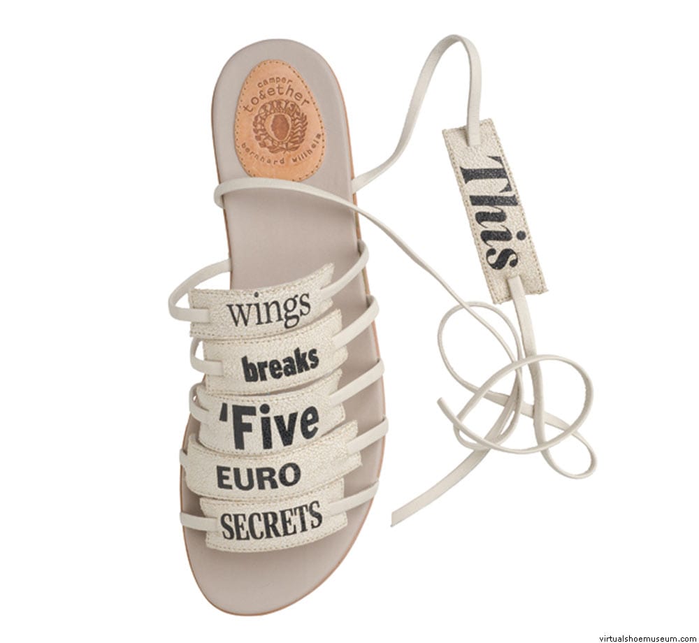 Lace-Up Sandals - virtualshoemuseum.com