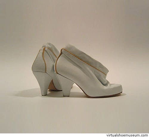 Creased pump - virtualshoemuseum.com