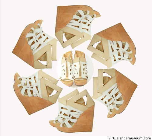 Nude Directions mule - virtualshoemuseum.com