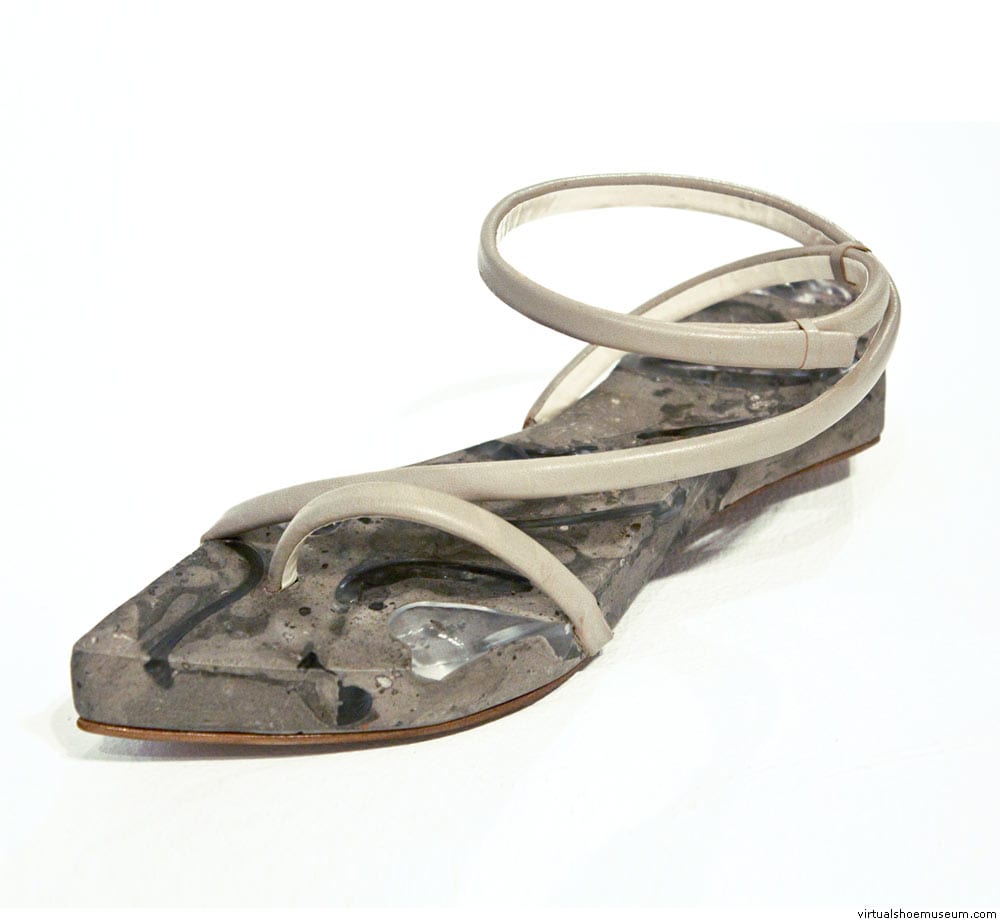 Concrete Shoe - virtualshoemuseum.com