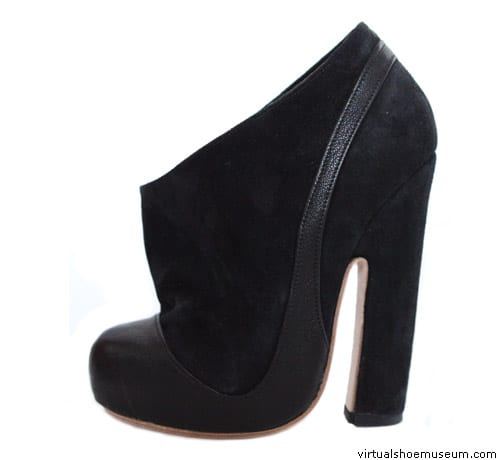 Slingback black - virtualshoemuseum.com