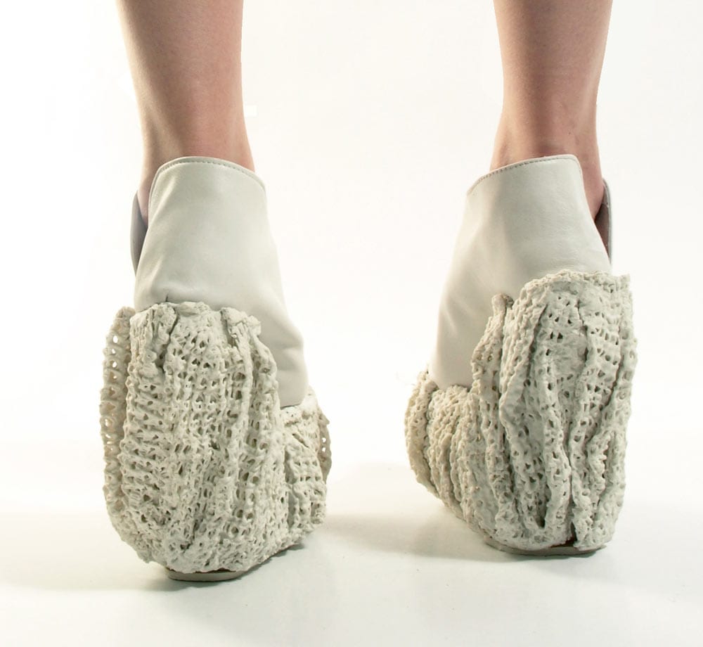 Porcelain shoes - virtualshoemuseum.com