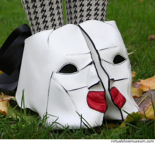 Mask shoes - virtualshoemuseum.com