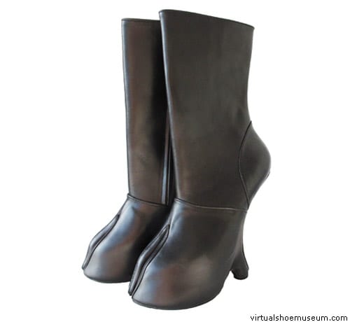 Cow shoes - virtualshoemuseum.com