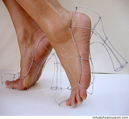 Wire Shoes - virtualshoemuseum.com