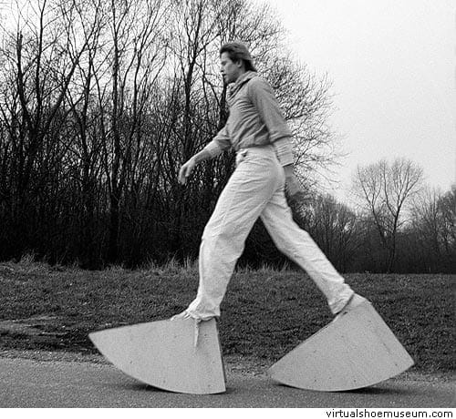 Ultra light platform shoes - virtualshoemuseum.com