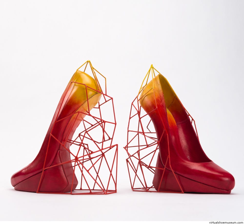 Suicide flower - virtualshoemuseum.com